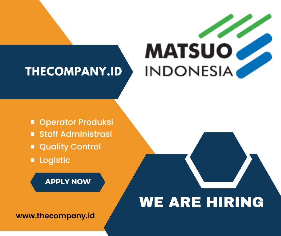 Lowongan Pabrik Kuningan Jawa Barat PT Matsuo The Company
